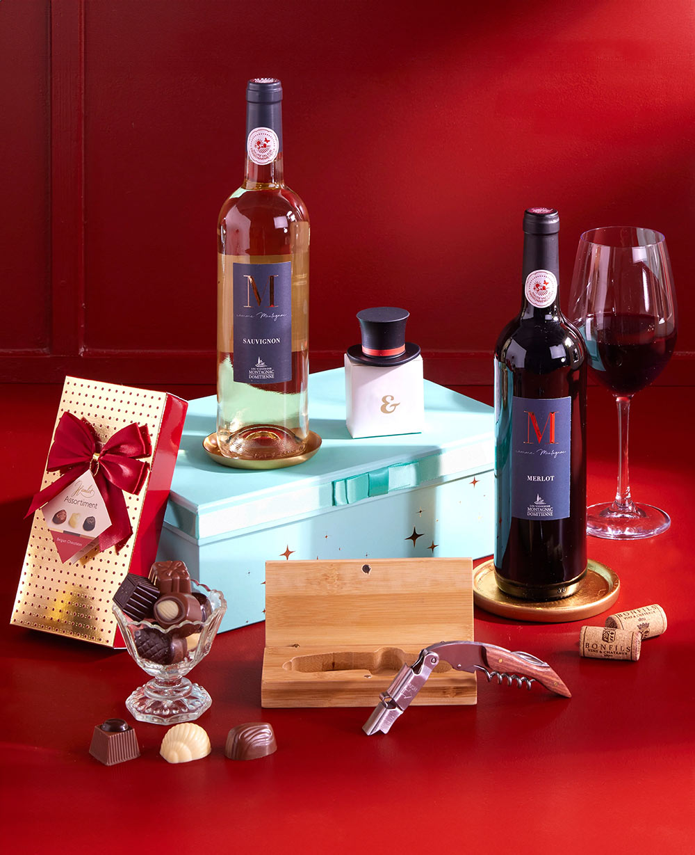 Wine Enthusiast's Delight Gift Hamper Hamper (Christmas Hampers)